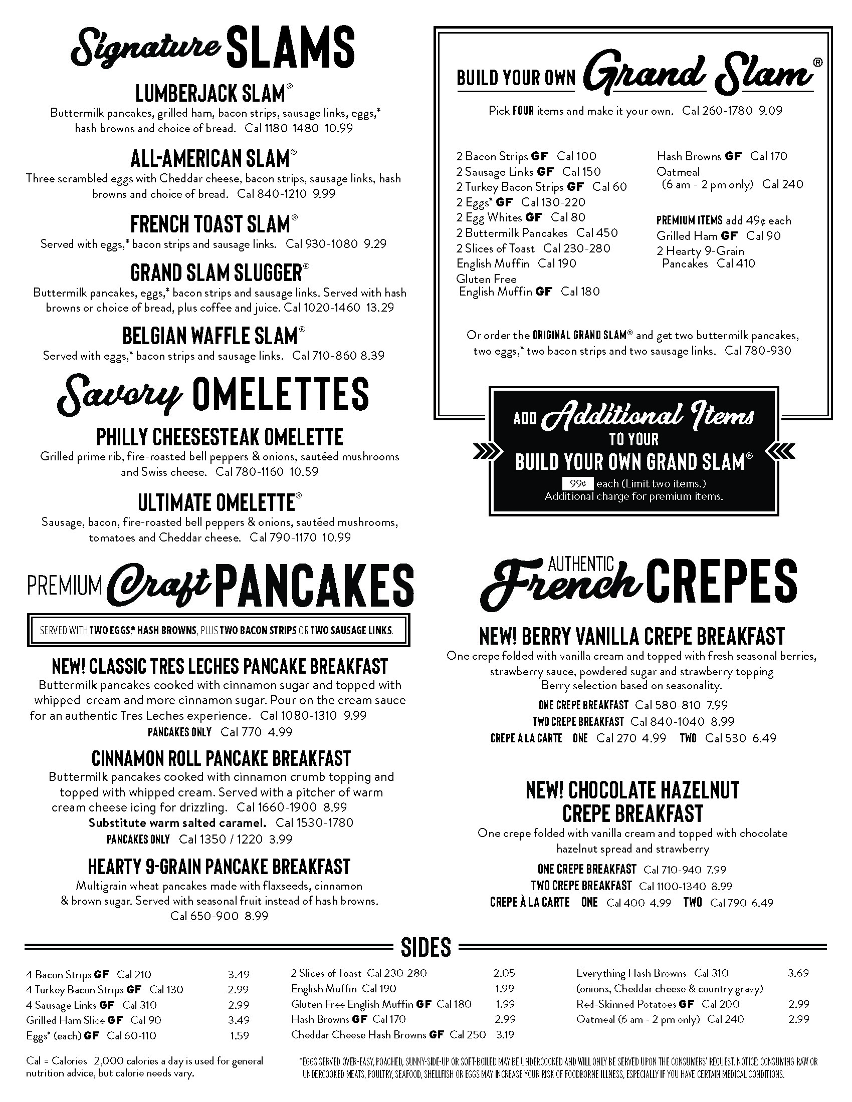 Menú - Denny's Puerto Rico