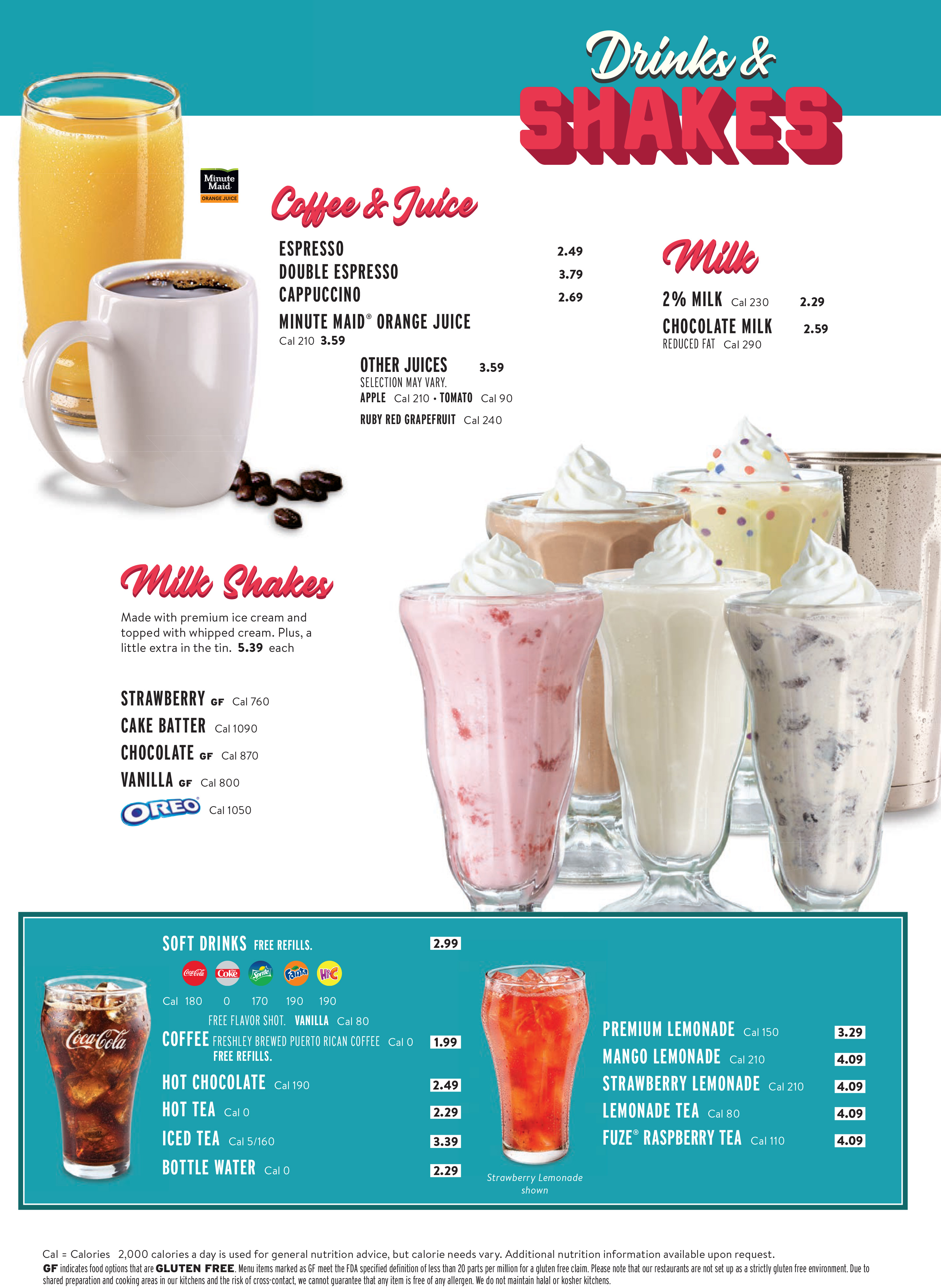 Menú - Denny's Puerto Rico